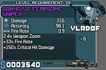Sniper (Title) | Borderlands Wiki | Fandom
