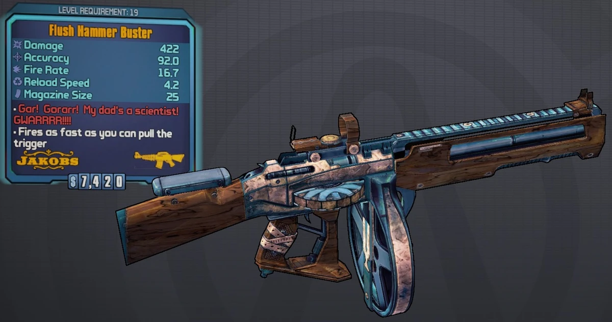 Hammer Buster/Variant Chart | Borderlands Wiki | Fandom