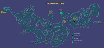 The Arid Badlands | Borderlands Wiki | Fandom