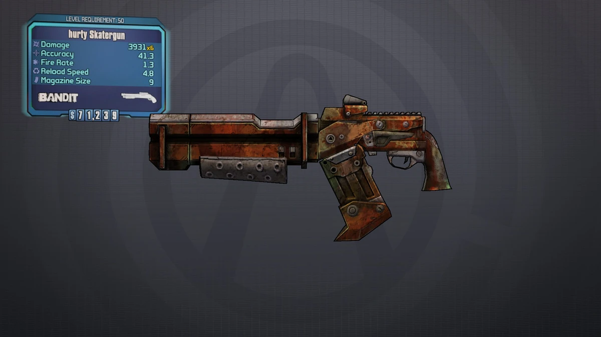 Skatergun | Borderlands Wiki | Fandom
