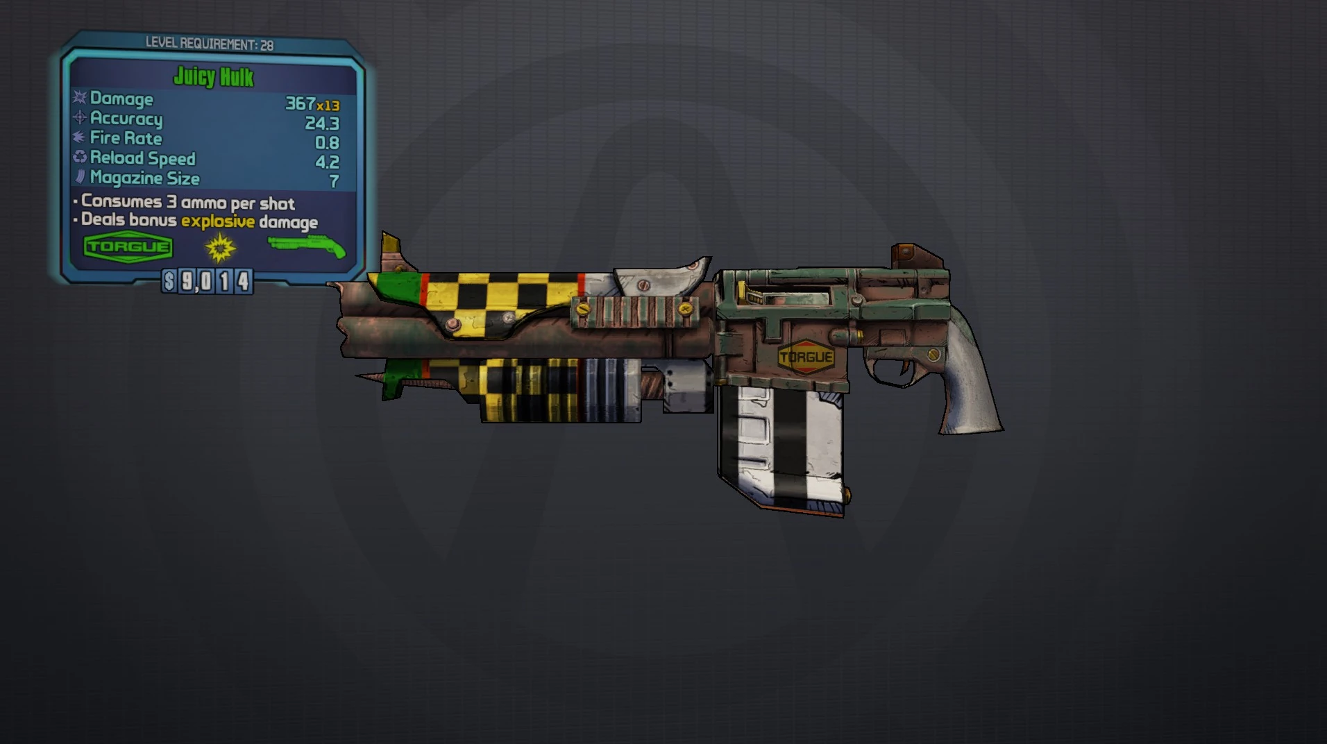 Borderlands 2 Torque Legendary