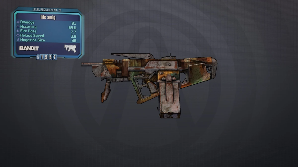 smig | Borderlands Wiki | Fandom