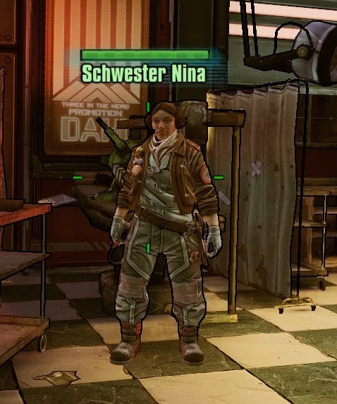 Schwester Nina | Borderlands Wiki | Fandom