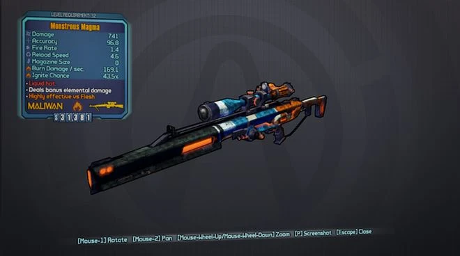 Magma | Borderlands Wiki | Fandom