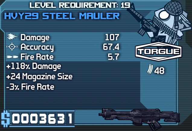 Mauler (combat rifle) | Borderlands Wiki | Fandom