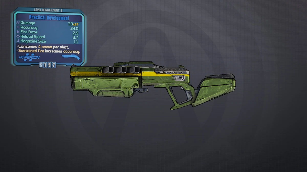 Development/Variant Chart | Borderlands Wiki | Fandom