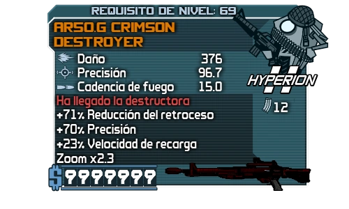 Hyperion Destroyer | Borderlands Wiki | Fandom