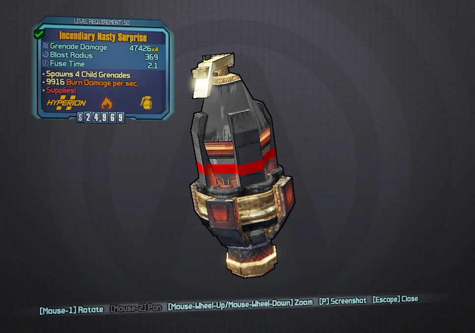 Nasty Surprise/Variant Chart | Borderlands Wiki | Fandom