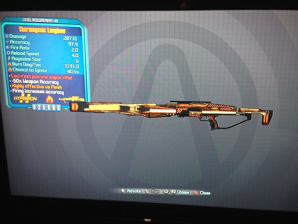 Talk:Longbow (sniper rifle) | Borderlands Wiki | Fandom