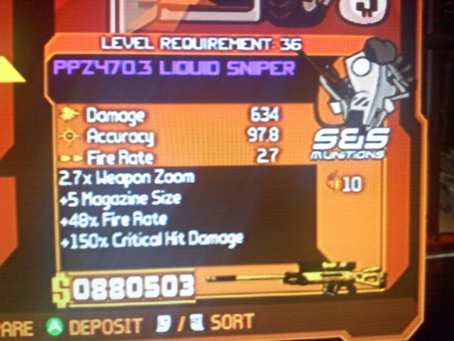 Forum:360 Best Sniper Around - Where is it? | Borderlands Wiki | Fandom