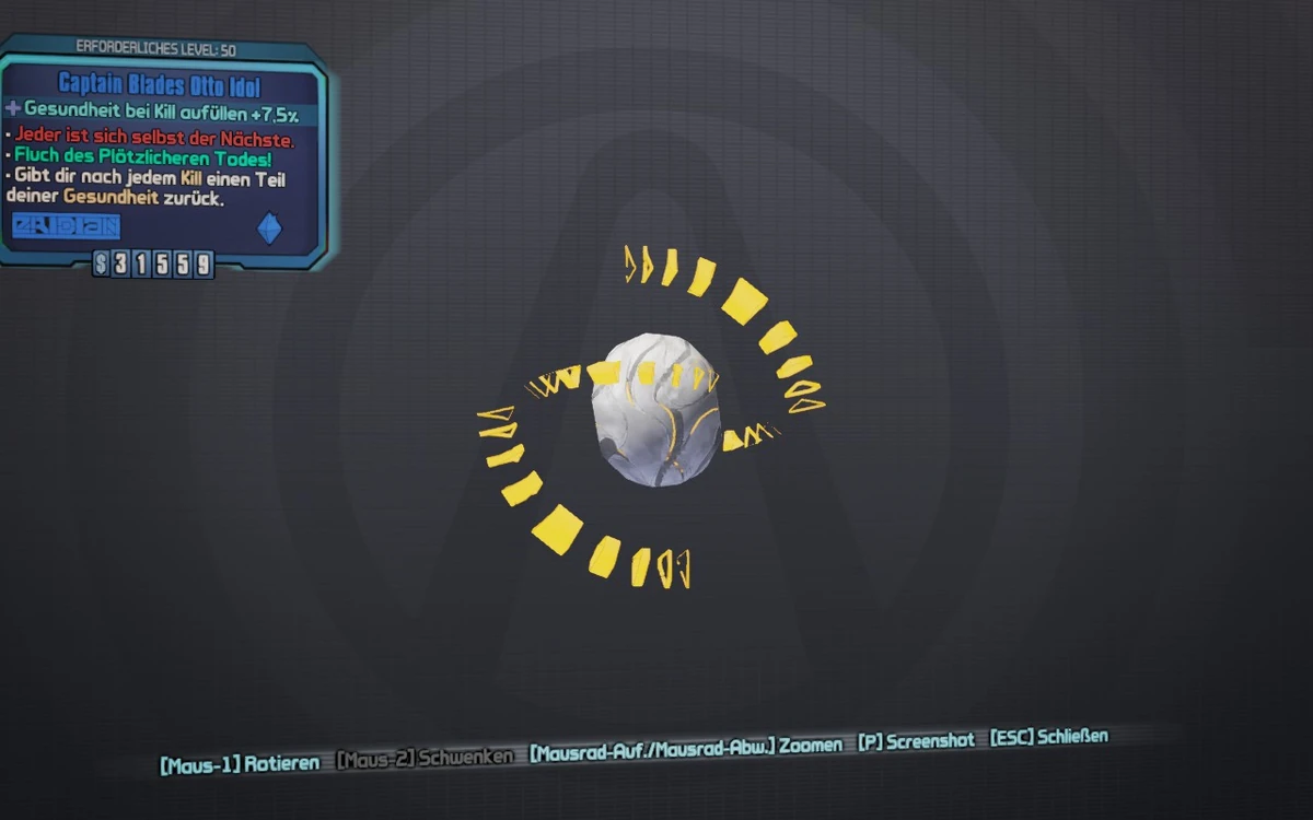 Captain Blades Otto Idol | Borderlands Wiki | Fandom