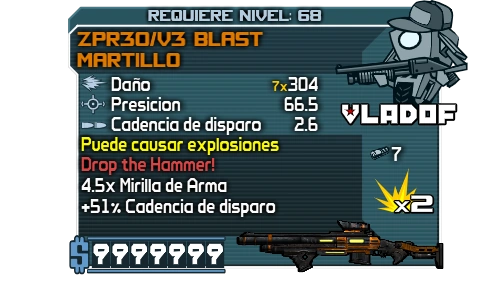 Vladof Hammer | Borderlands Wiki | Fandom