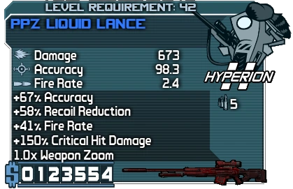 Lance (sniper rifle) | Borderlands Wiki | Fandom