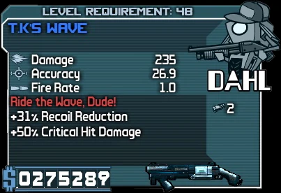 Talk:T.K's Wave | Borderlands Wiki | Fandom