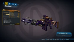 Lyuda (Borderlands 3)/Variant Chart | Borderlands Wiki | Fandom