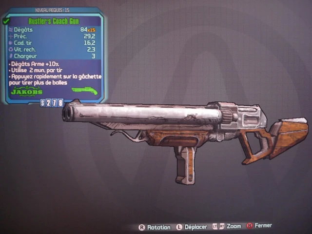 Coach Gun/Exemples | Wiki Borderlands | Fandom