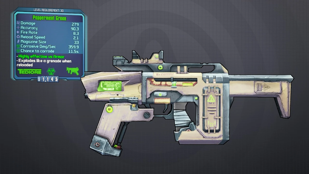 Green | Borderlands Wiki | Fandom