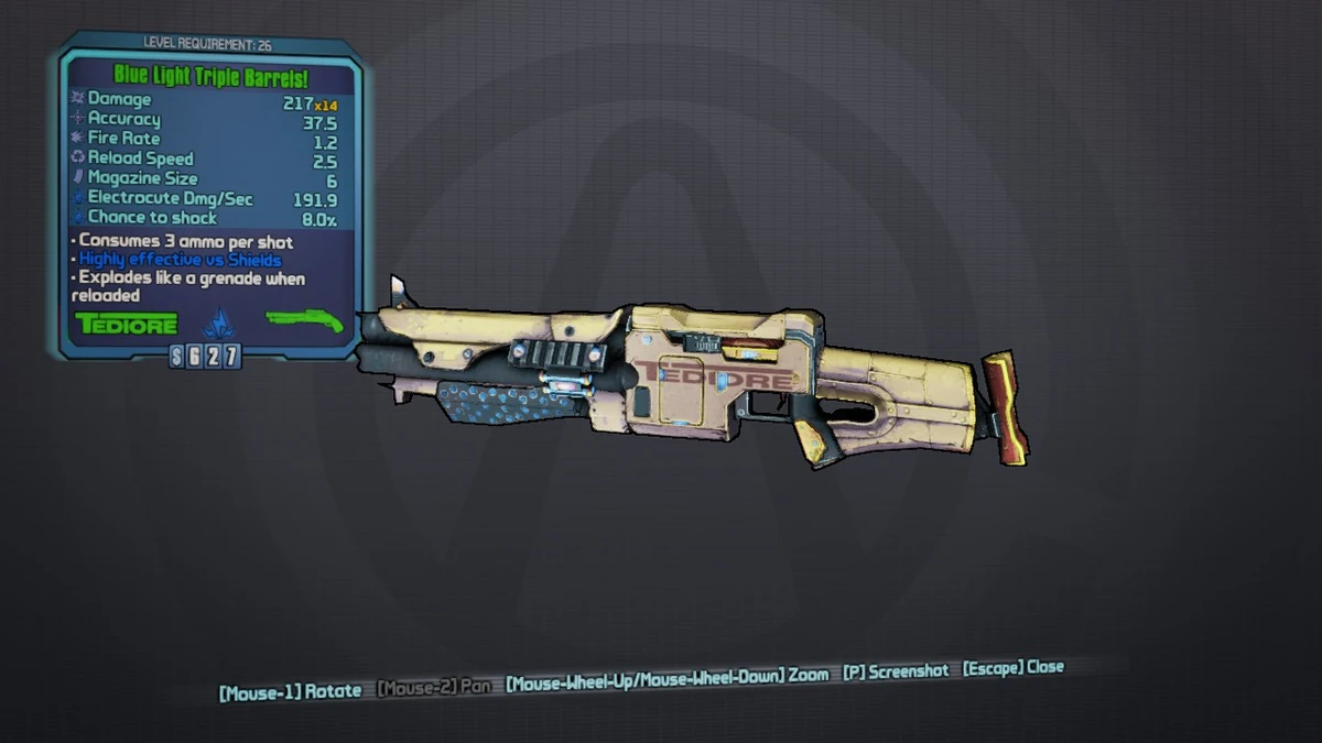 Triple Barrels! | Borderlands Wiki | Fandom