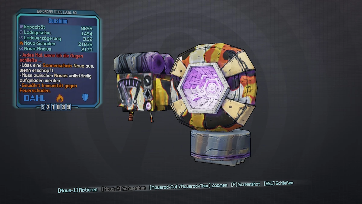 Sunshine | Borderlands Wiki | Fandom