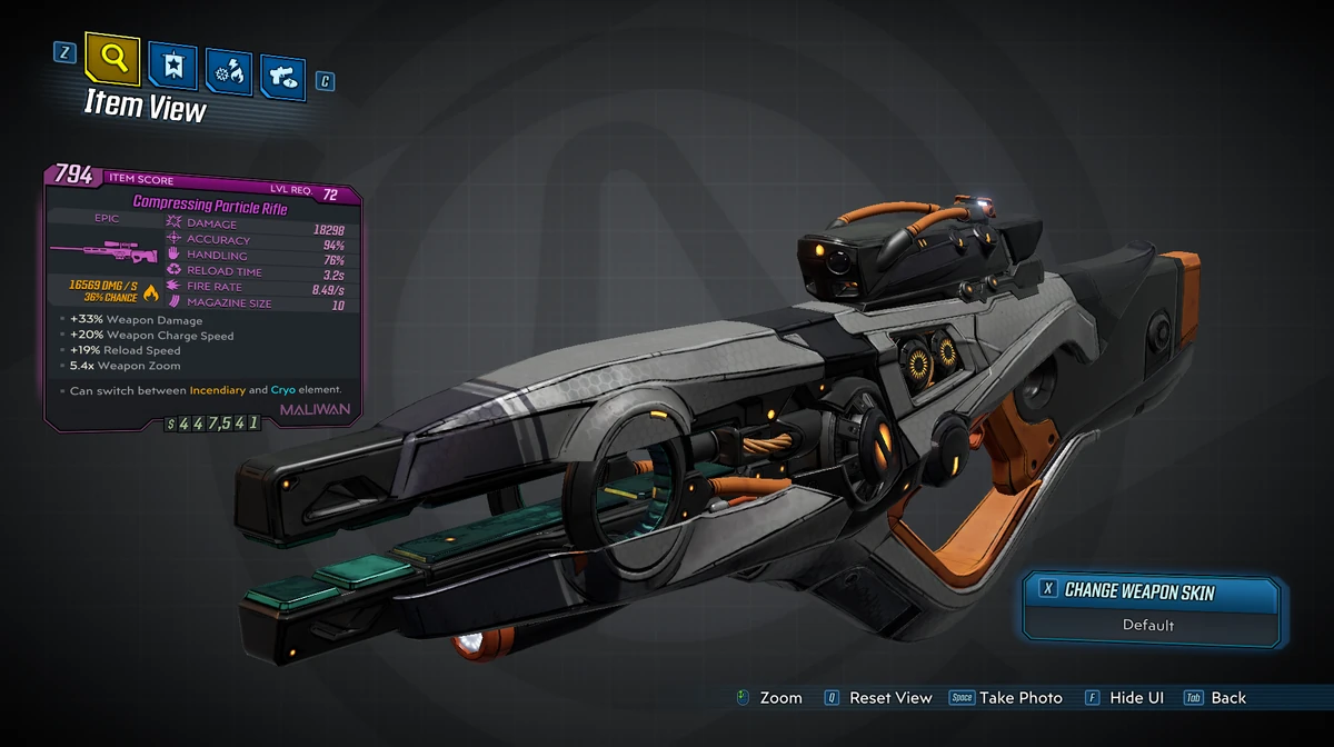 Particle Rifle | Borderlands Wiki | Fandom