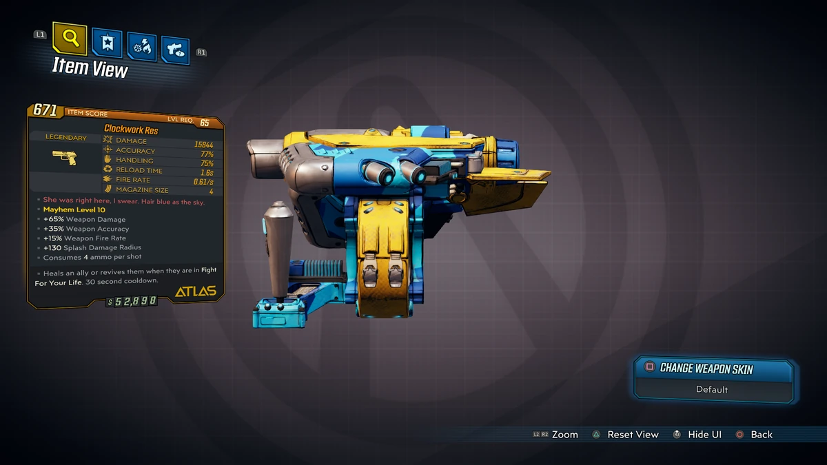 Res (weapon) | Borderlands Wiki | Fandom