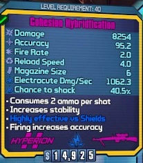 Borderlands 2:Cohesion Hybridfication - Borderlands Wiki