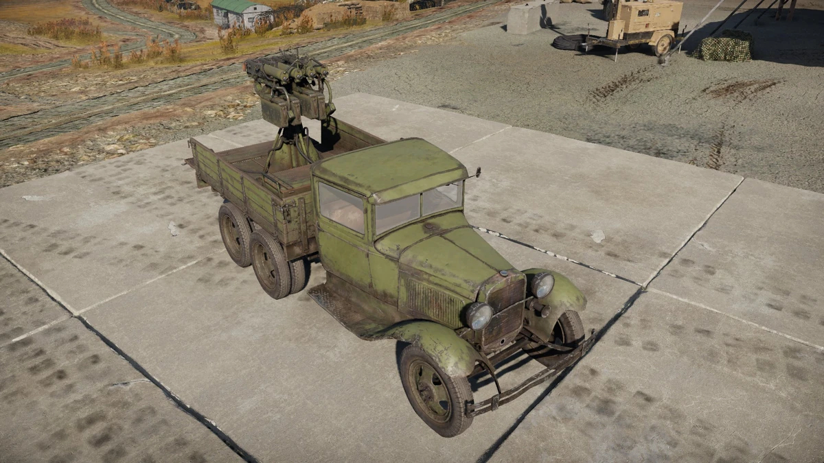 GAZ-AAA Technical (4 Maxim Machine Guns) | Boris' Funky Stuff Wiki | Fandom