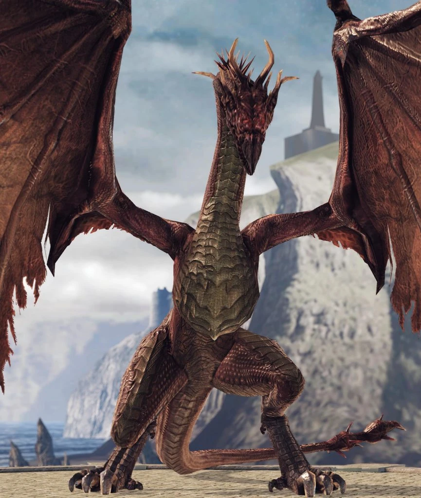 Guardian Dragon (Dark Souls 2) | Boss Fight Encyclopedia Wiki | Fandom