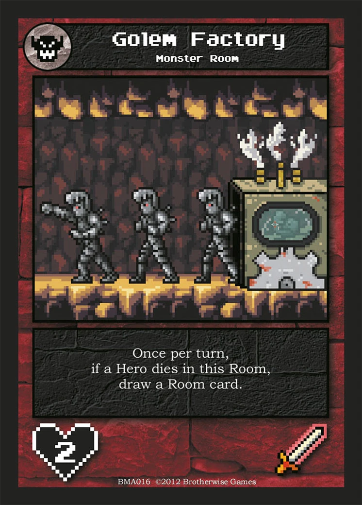 Golem Factory | Boss Monster the Dungeon-Building Card Game Wiki | Fandom