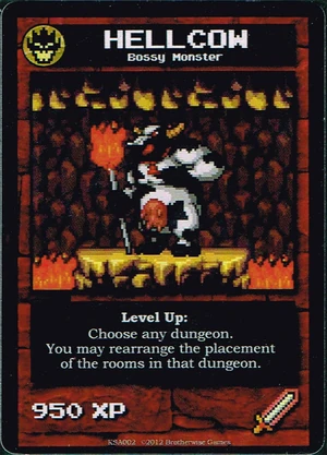 Hellcow | Boss Monster the Dungeon-Building Card Game Wiki | Fandom