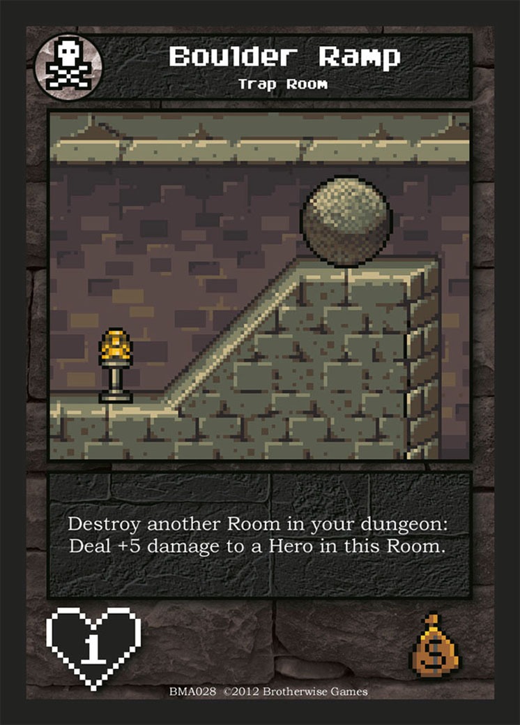 Boulder Ramp | Boss Monster the Dungeon-Building Card Game Wiki | Fandom