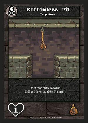Bottomless Pit | Boss Monster the Dungeon-Building Card Game Wiki | Fandom