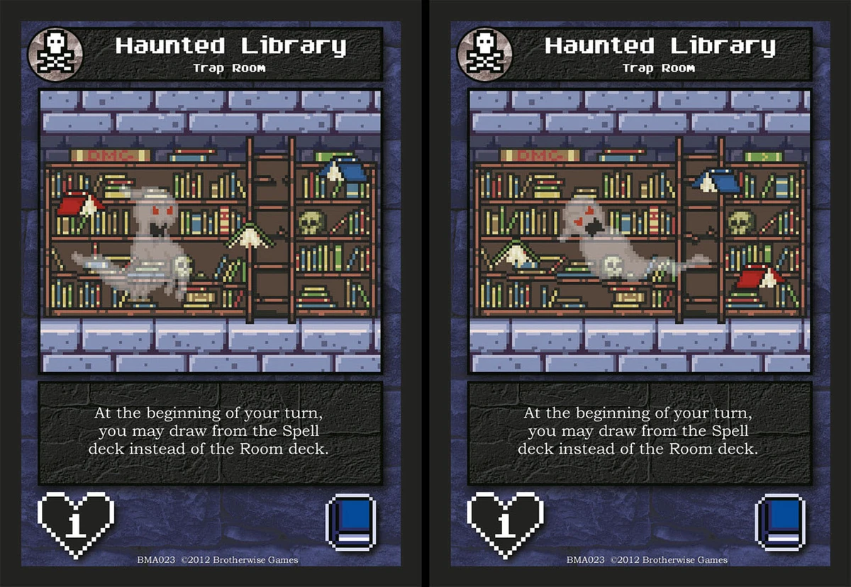 Haunted Library | Boss Monster the Dungeon-Building Card Game Wiki | Fandom