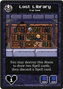 Lost Library | Boss Monster the Dungeon-Building Card Game Wiki | Fandom