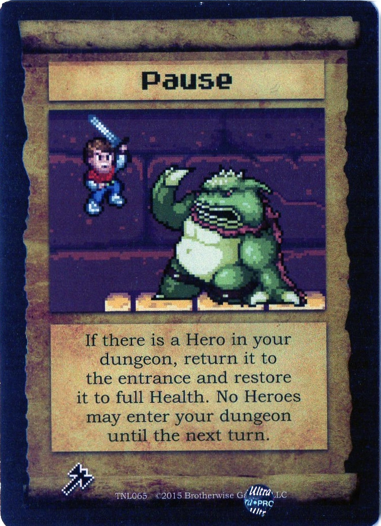 Pause | Boss Monster the Dungeon-Building Card Game Wiki | Fandom