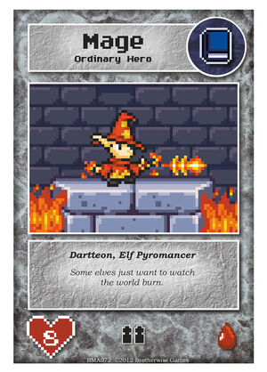Dartteon, Elf Pyromancer | Boss Monster the Dungeon-Building Card Game ...