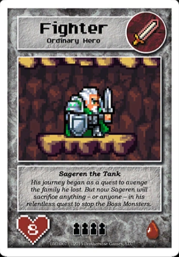 Sageren the Tank | Boss Monster the Dungeon-Building Card Game Wiki ...