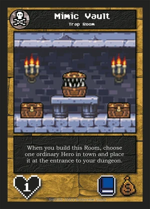 Mimic Vault | Boss Monster the Dungeon-Building Card Game Wiki | Fandom