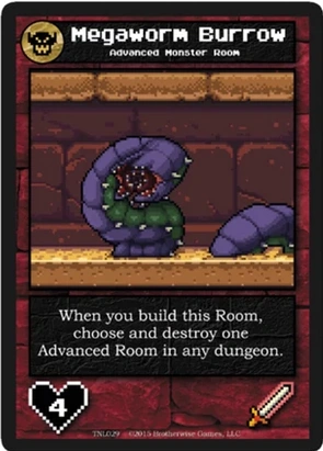 Megaworm Burrow | Boss Monster the Dungeon-Building Card Game Wiki | Fandom