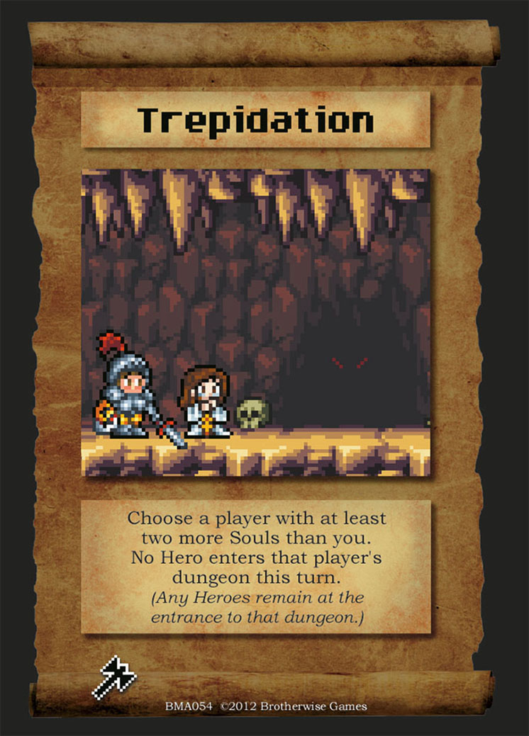 Trepidation Boss Monster The Dungeon Building Card Game Wiki Fandom