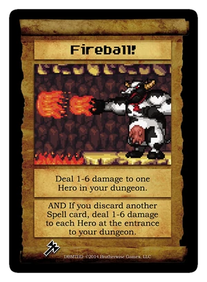 Fireball | Boss Monster the Dungeon-Building Card Game Wiki | Fandom