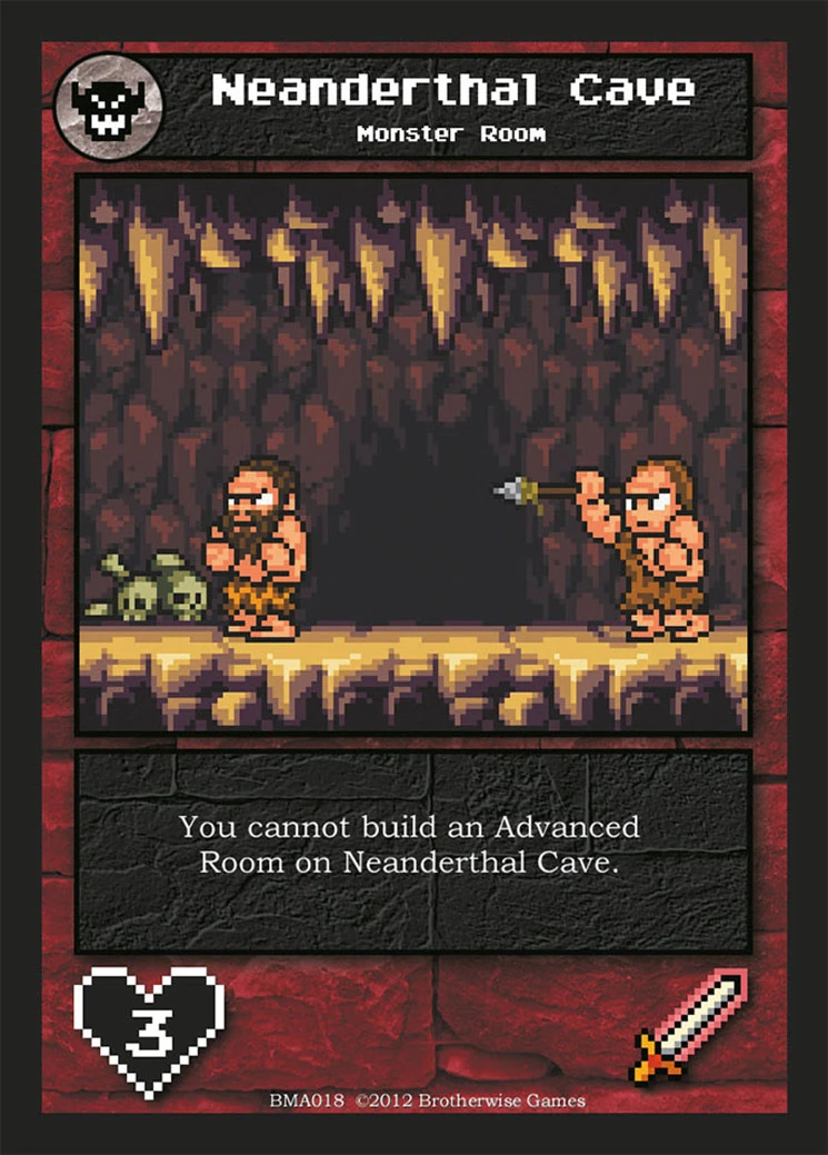 Neanderthal Cave | Boss Monster the Dungeon-Building Card Game Wiki ...