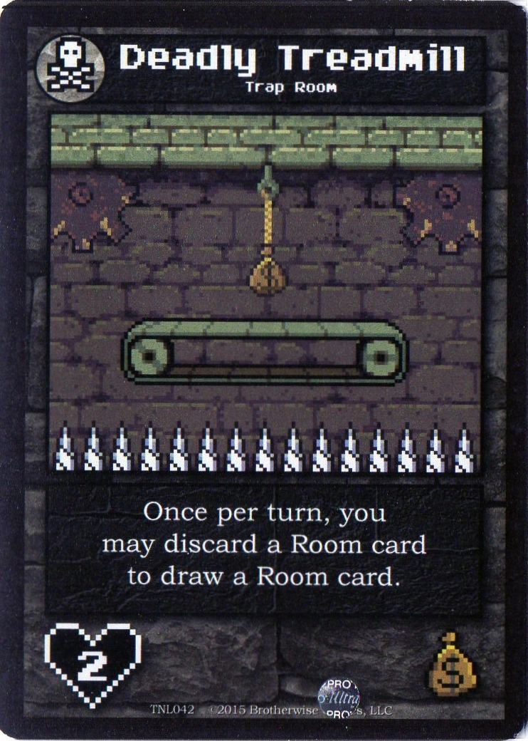 Deadly Treadmill | Boss Monster the Dungeon-Building Card Game Wiki ...