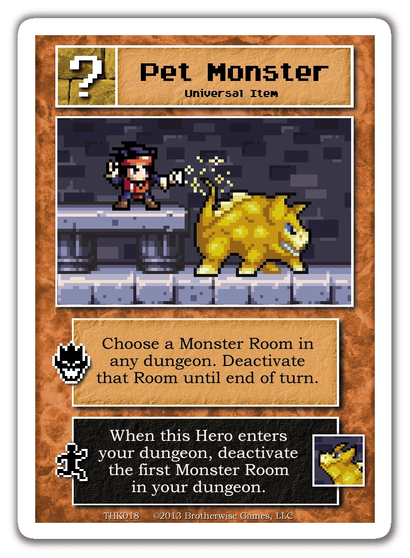 Pet Monster | Boss Monster the Dungeon-Building Card Game Wiki | Fandom