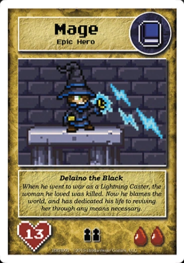 Delaino the Black | Boss Monster the Dungeon-Building Card Game Wiki ...