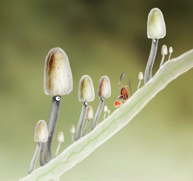 Hallucinating Mushrooms | Botanicula Wiki | Fandom