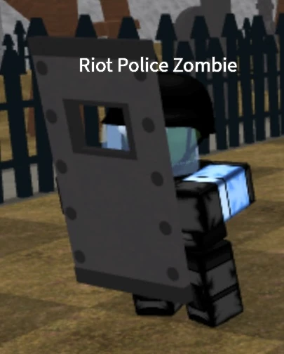 Riot Police Zombie | Botany vs. Brainz Wiki | Fandom