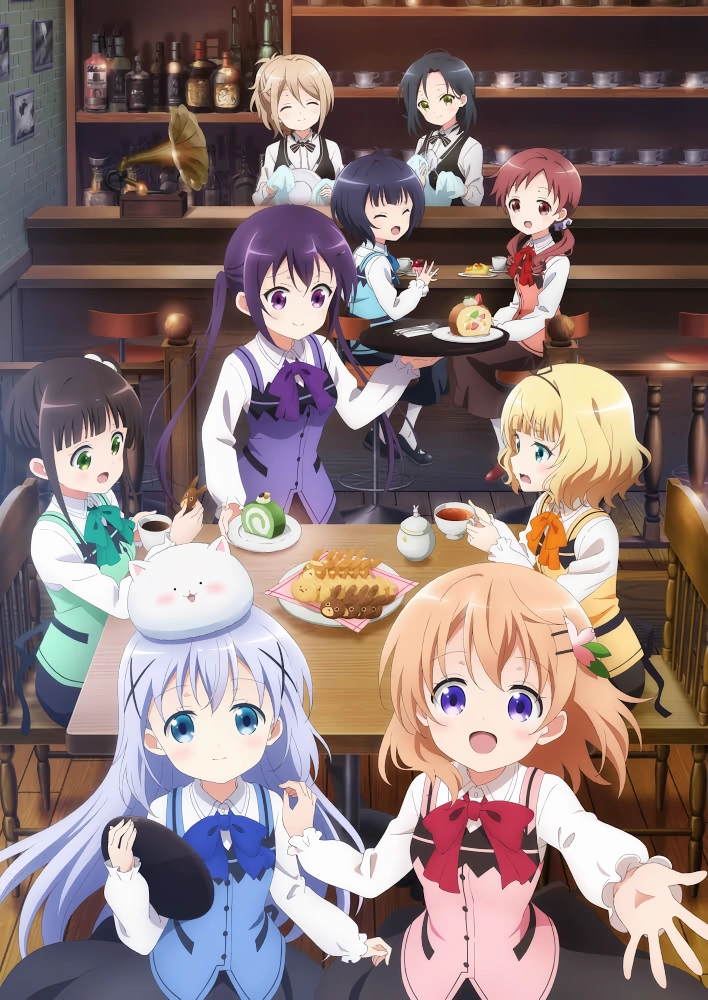 Every GochiUsa Frame in Order | The Bot Appreciation Society Wiki | Fandom