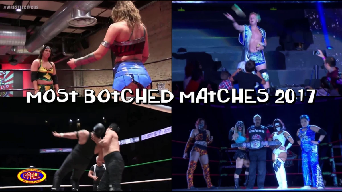 Most Botched Matches 2017 | Botchamania Wiki | Fandom