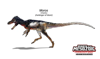 Moros intrepidus | Beasts of the Mesozoic Wiki | Fandom